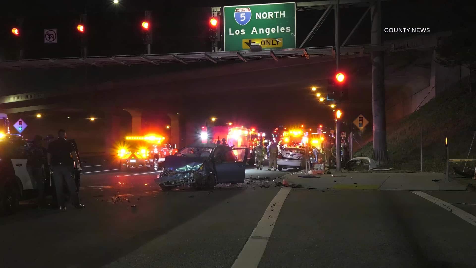 Orange: Two-Car Crash Injures Multiple Victims - CountyNews.TV