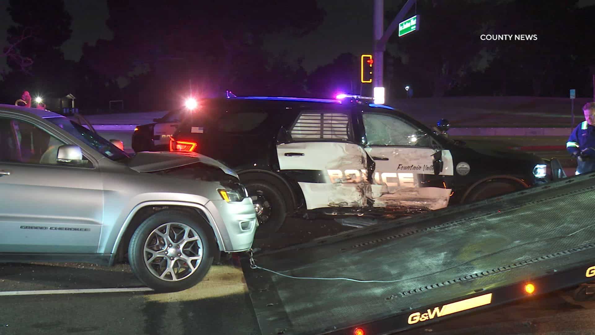 Fountain Valley: DUI Driver Collides With Police Vehicle at Fatal Crash ...